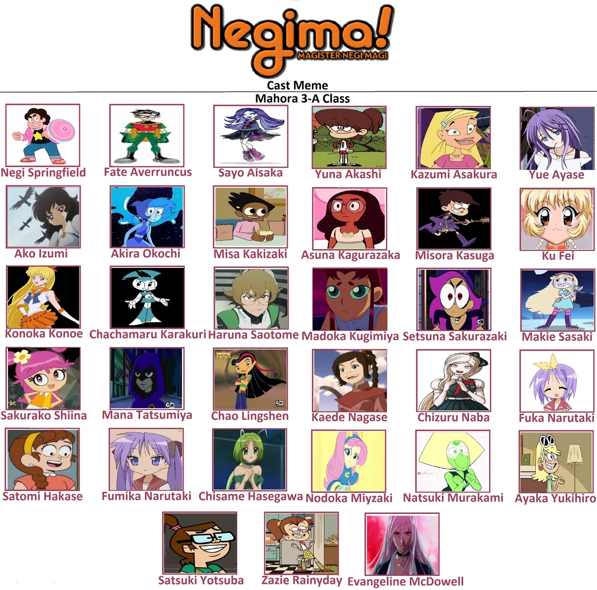 Multiverse/Negima! Magister Negi Magi | Scratchpad | Fandom