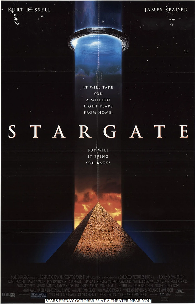 Opening To Stargate AMC Theaters (1994) | Scratchpad | Fandom