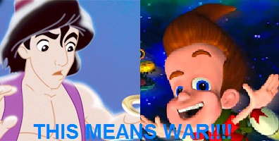 Aladdin Versus Jimmy Neutron | Scratchpad | Fandom
