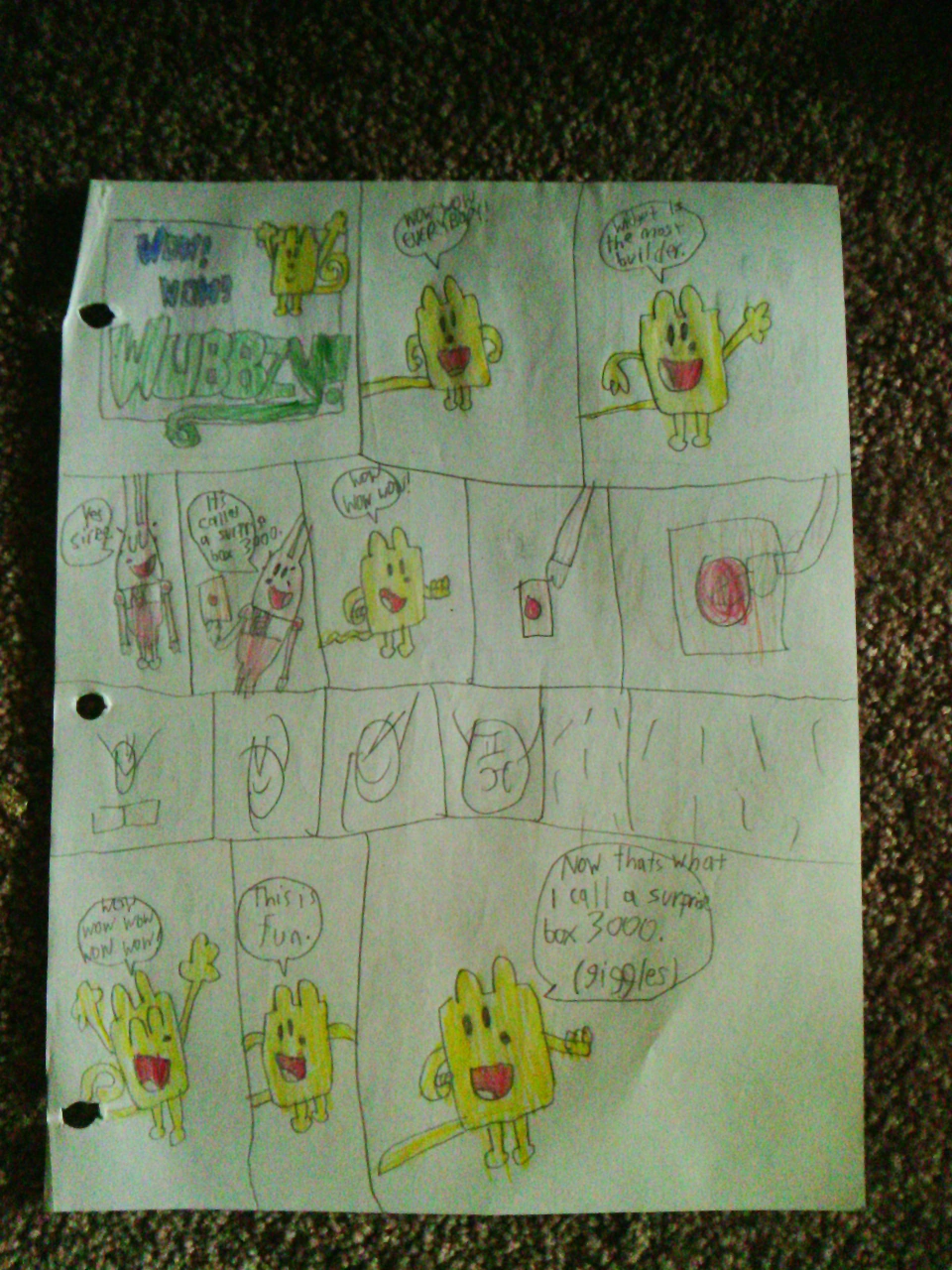 Wow Wow Wubbzy Comics Season 5 | Scratchpad | Fandom