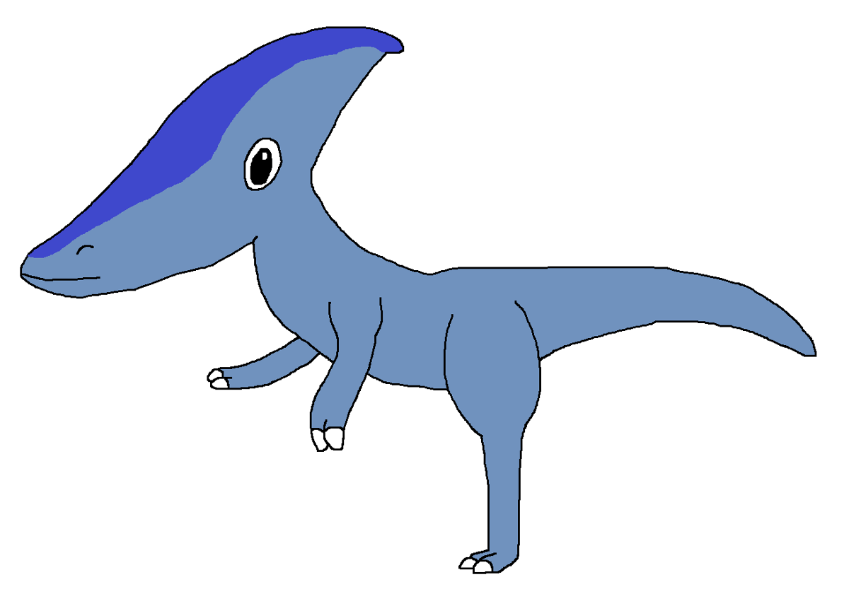 Parasaurolophus (Blue Dinosaur) | Scratchpad | Fandom