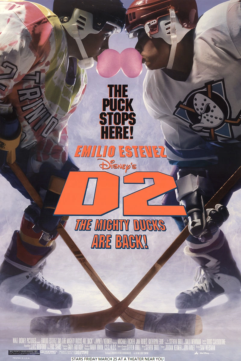 Opening To D2: The Mighty Ducks 1994 AMC Theaters | Scratchpad | Fandom