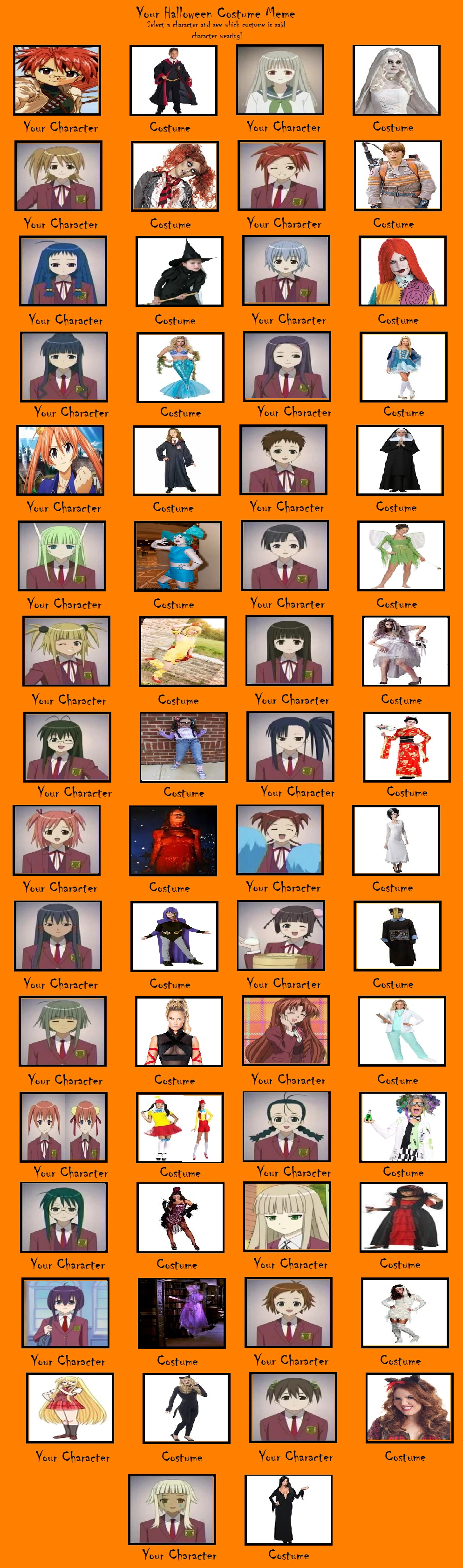 Negima! Magister Negi Magi/Halloween Costumes | Scratchpad | Fandom