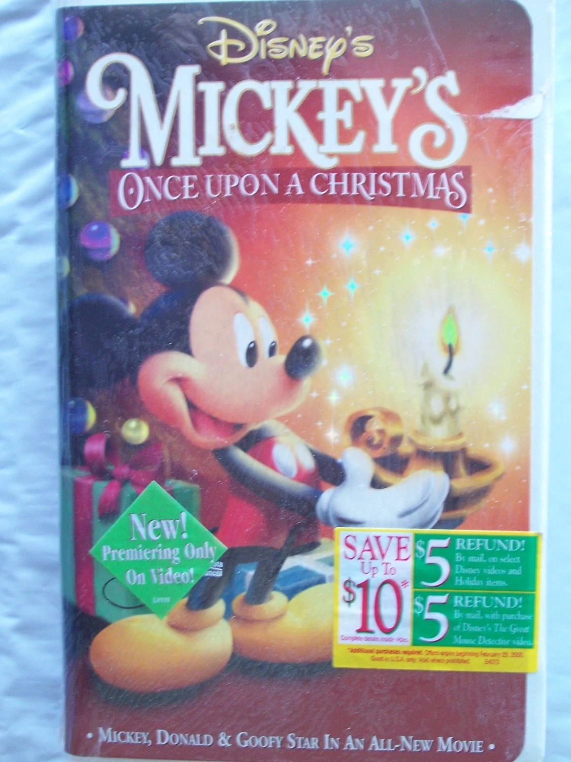 Opening To Mickey's Once Upon A Christmas 1999 VHS (Paramount Version ...