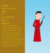 Xavier the Red | Scratchpad | Fandom