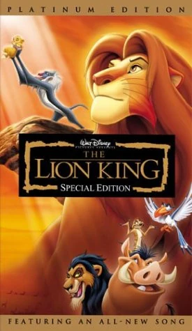 Opening to The Lion King: Special Edition 2003 DVD Disc 1 (UK Print ...