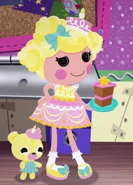 lalaloopsy candle slice o cake coloring pages