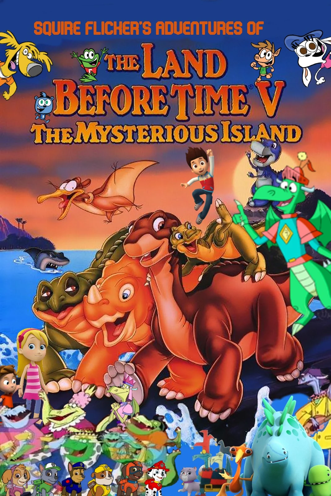 Squire Flicker's Adventures of The Land Before Time V: The Mysterious Island | Scratchpad | Fandom