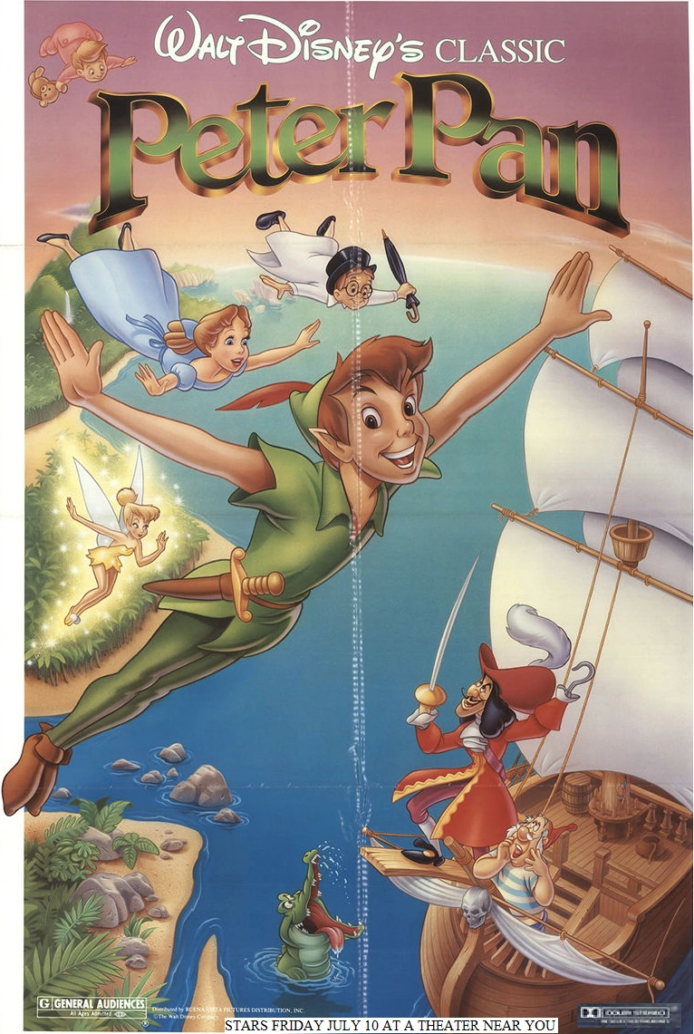 Opening To Peter Pan 1992 Re-Release AMC Theaters | Scratchpad | Fandom