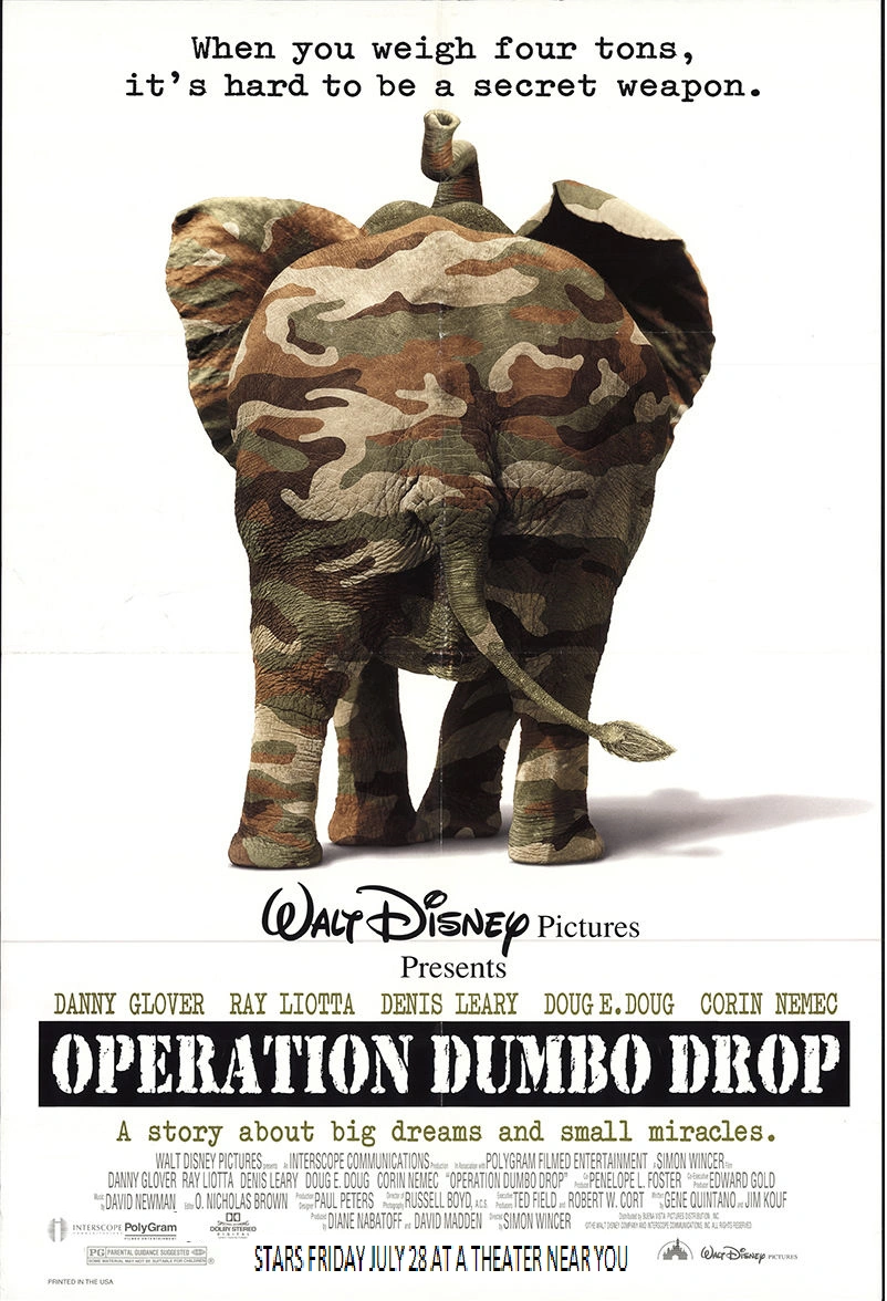 Opening To Operation Dumbo Drop AMC Theaters (1995) | Scratchpad | Fandom