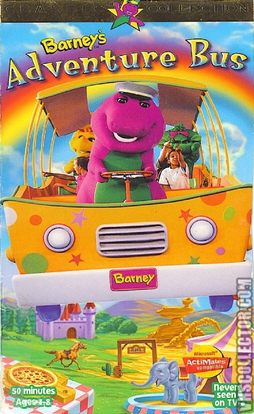 Opening To Barney's Adventure Bus 1996 VHS | Scratchpad | Fandom