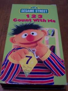 Sesame Street 123 Count With Me Vhs Ebay