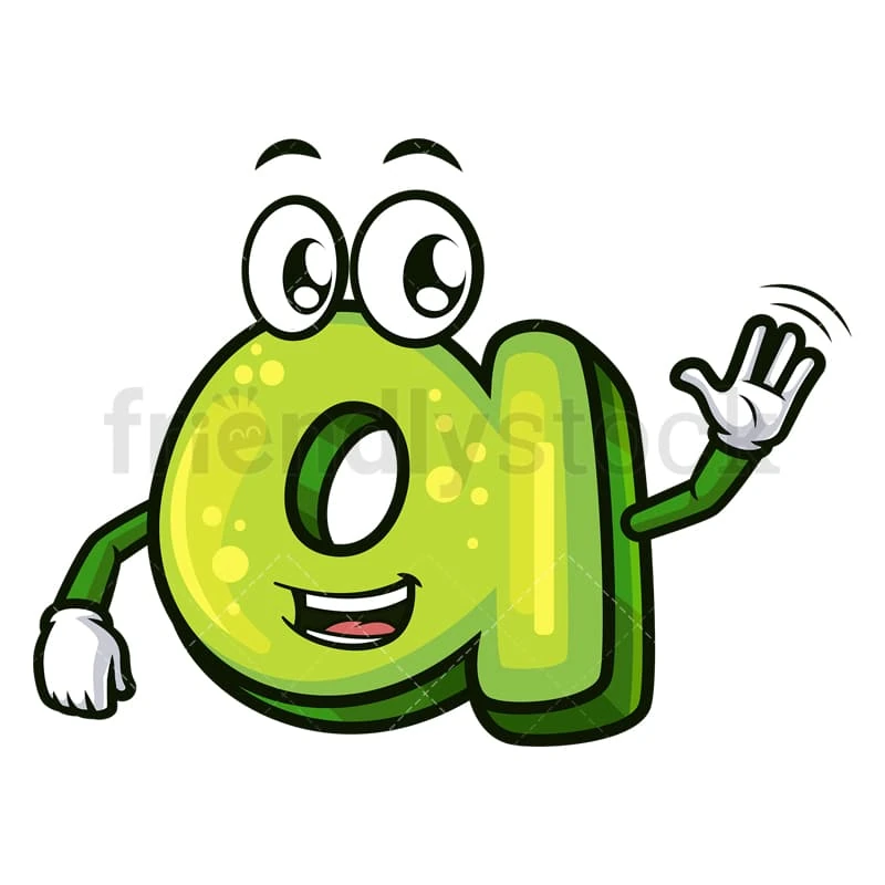 Letra A Minúscula Clipart