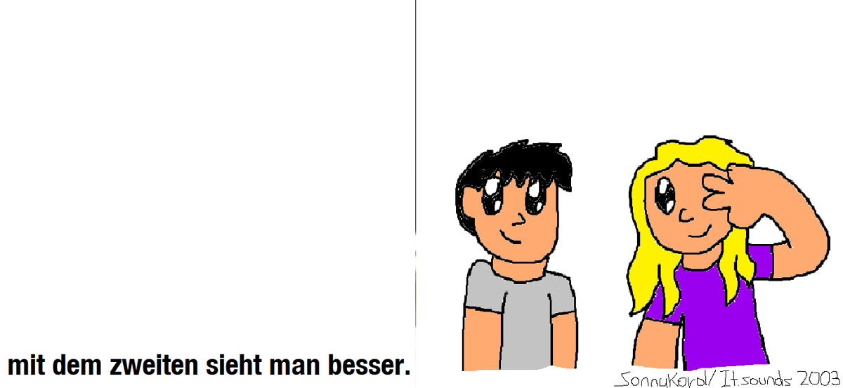 2raumwohnung - Mit dem Zweiten sieht man besser | Scratchpad | Fandom