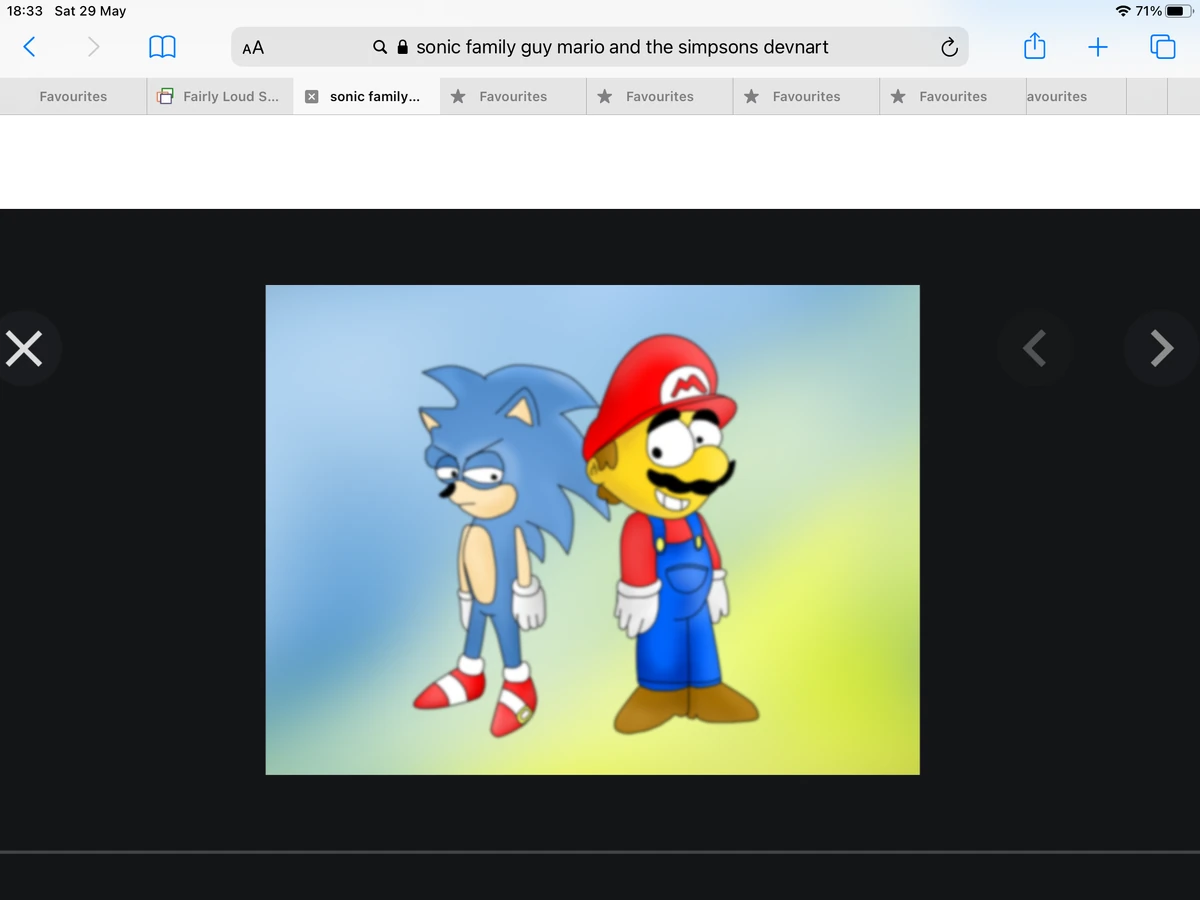 Sonic, Family Guy, Mario, and The Simpsons | Scratchpad | Fandom