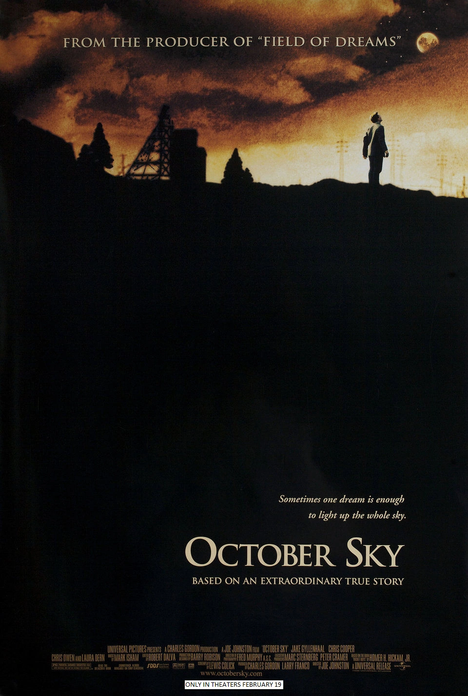 Opening To October Sky AMC Theaters (1999) | Scratchpad | Fandom