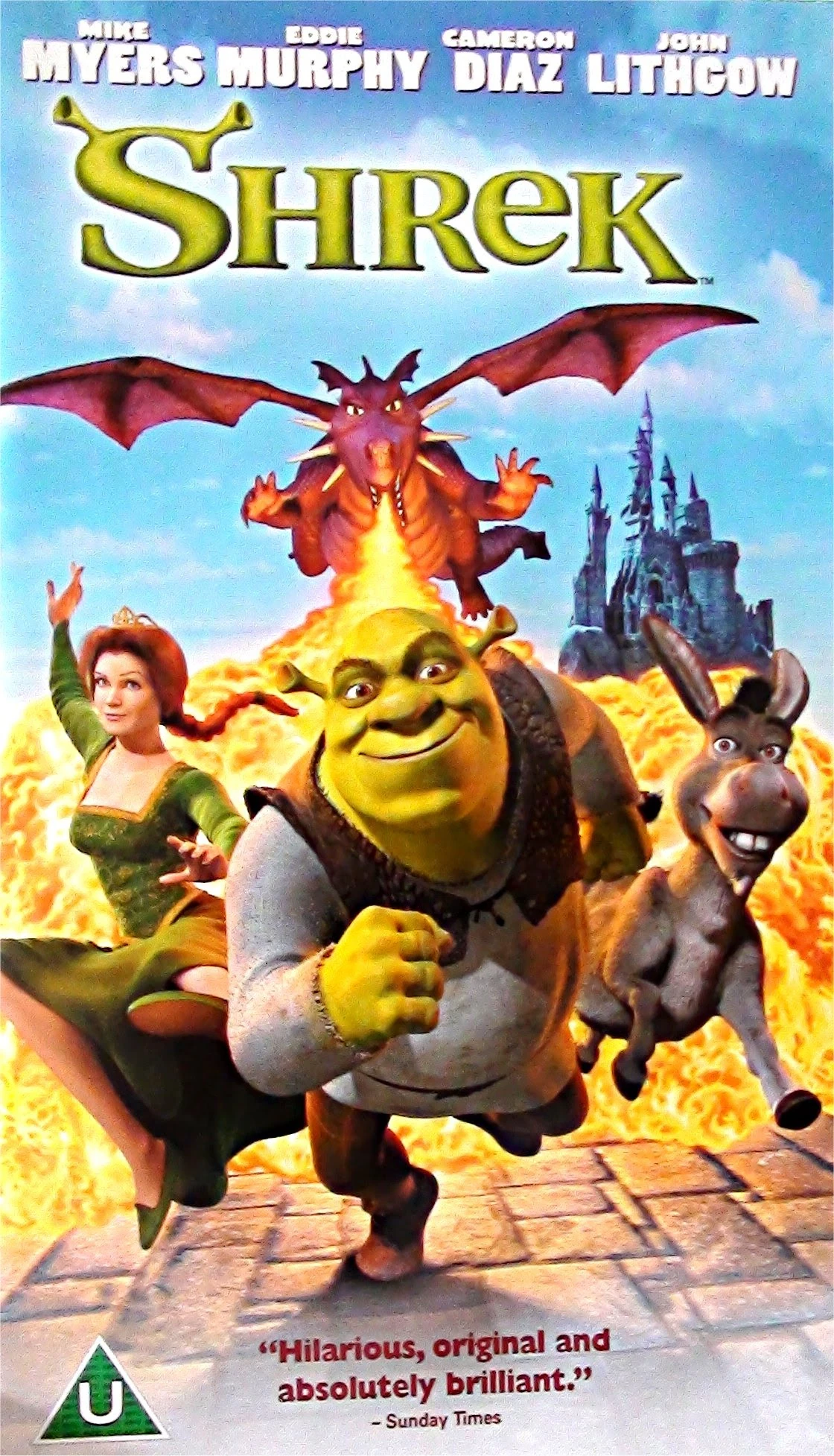 Opening To Shrek 2001 UK VHS (Columbia TriStar Version) | Scratchpad ...