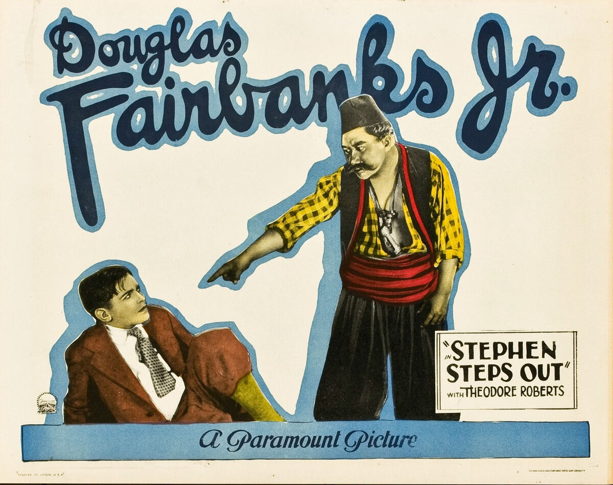 Stephen Steps Out (1923) | Scratchpad | Fandom