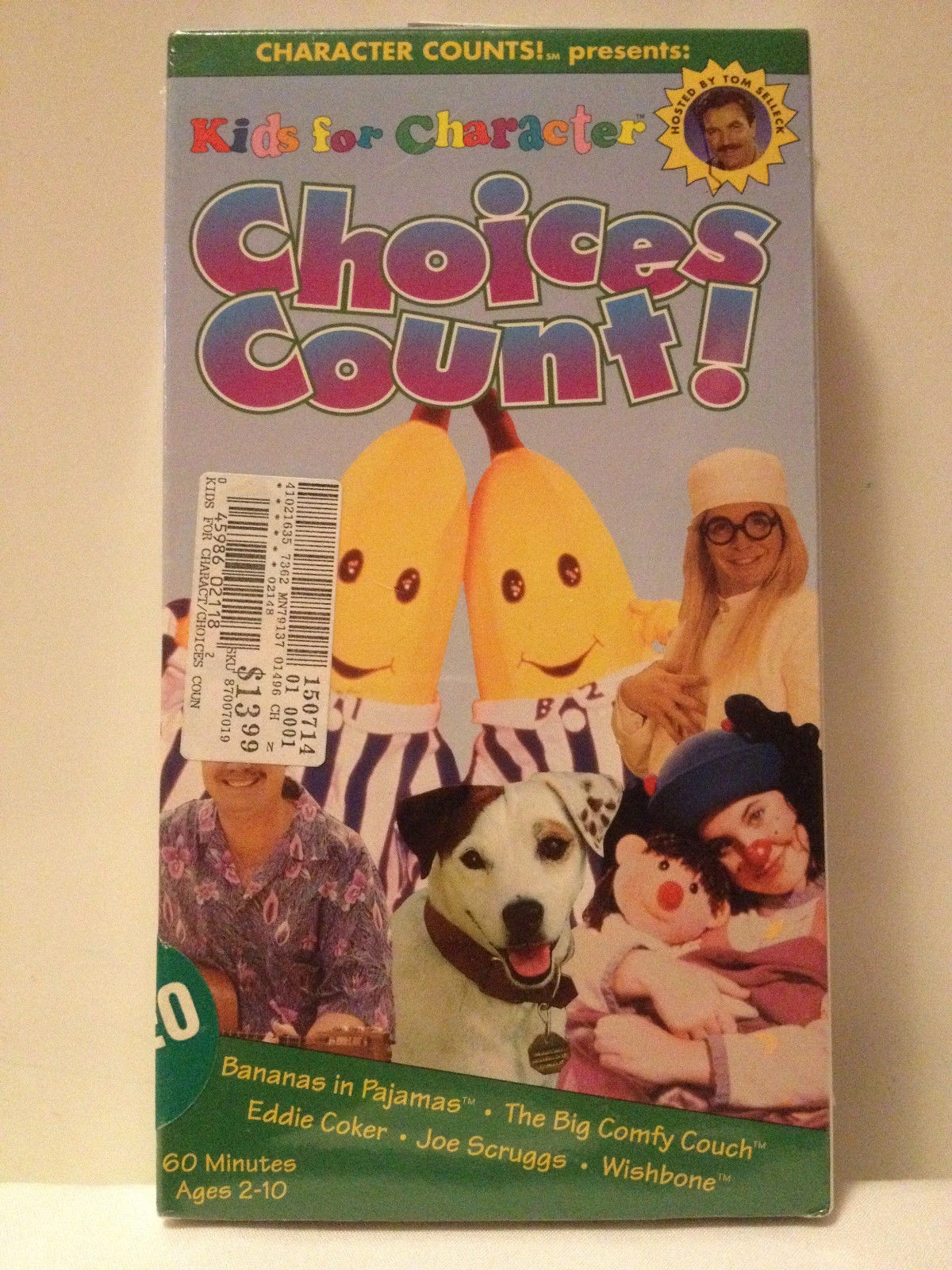 Opening To Kids For Character Presents: Choices Count 1998 UK VHS ...