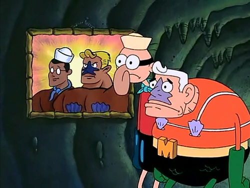 Ernest Borgnine Mermaid Man