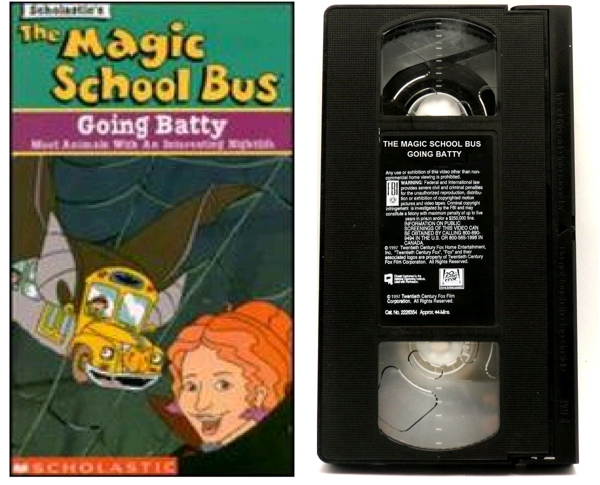 Opening To The Magic School Bus: Going Batty 1997 VHS | Scratchpad | Fandom