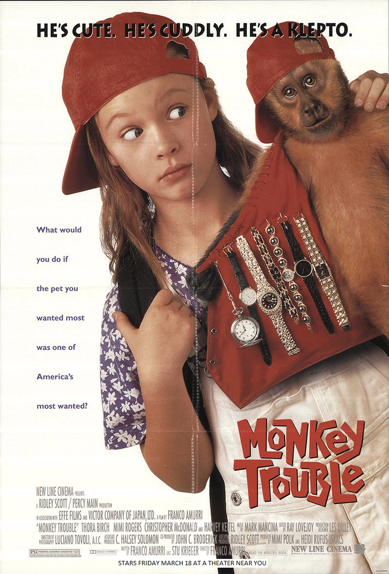 Opening To Monkey Trouble AMC Theaters (1994) | Scratchpad | Fandom