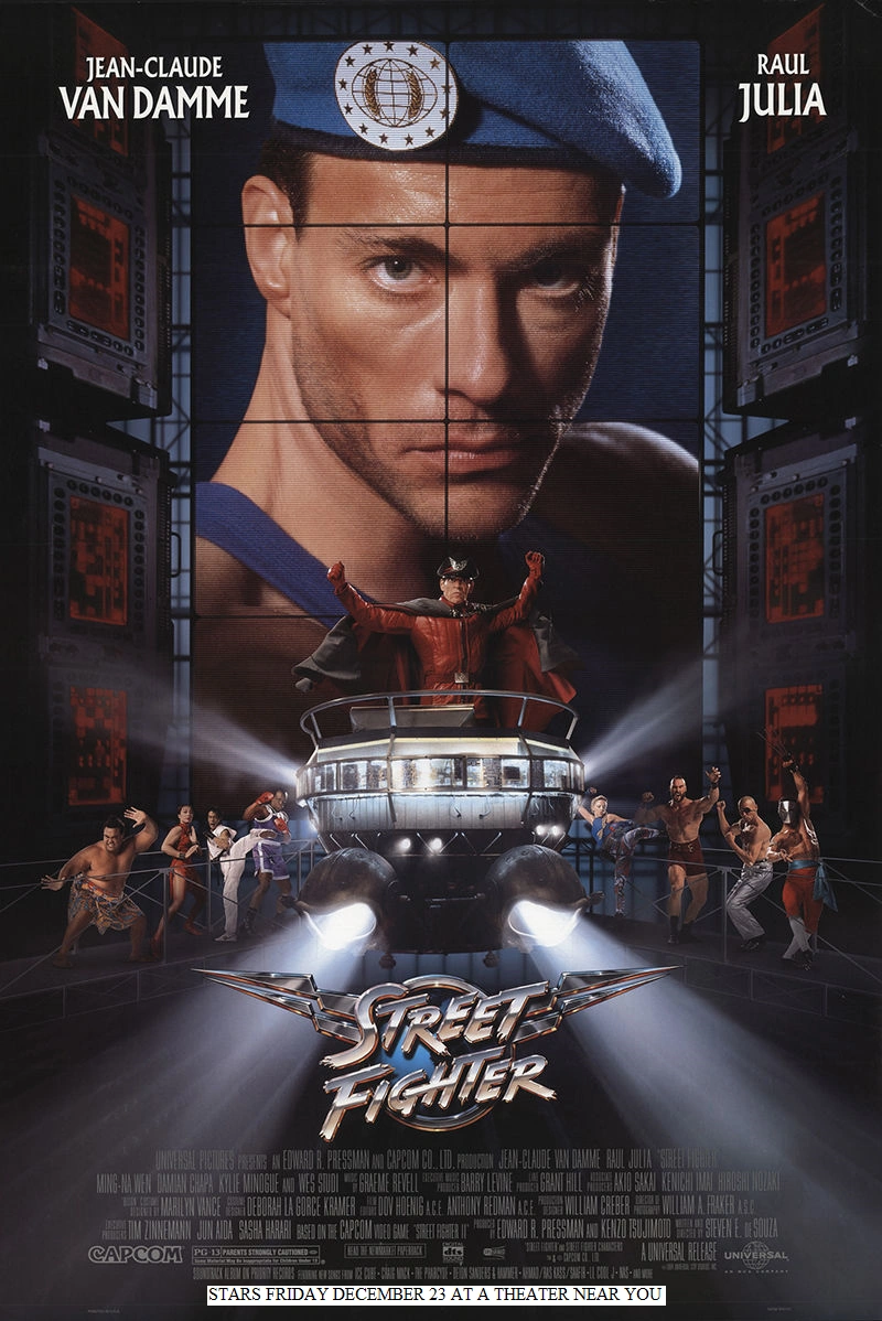 Opening To Street Fighter AMC Theaters (1994) | Scratchpad | Fandom