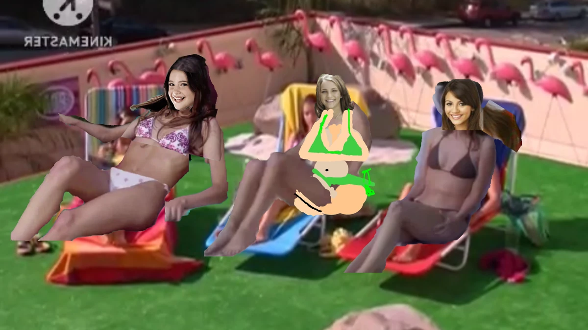 Nicole, Zoey, and Lola Sunbathing in Bikinis (from Zoey 101) | Scratchpad II Wiki | Fandom