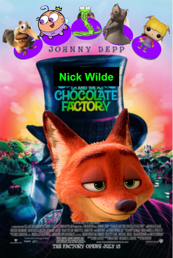 Nick Wilde and the Chocolate Factory | Scratchpad II Wiki | Fandom