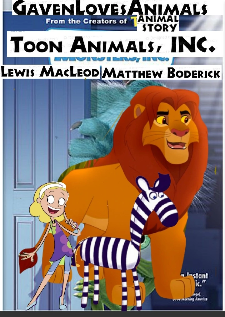 Toon Animals, Inc. (GavenLovesAnimals Style) | ScrathPad IV Wiki | Fandom