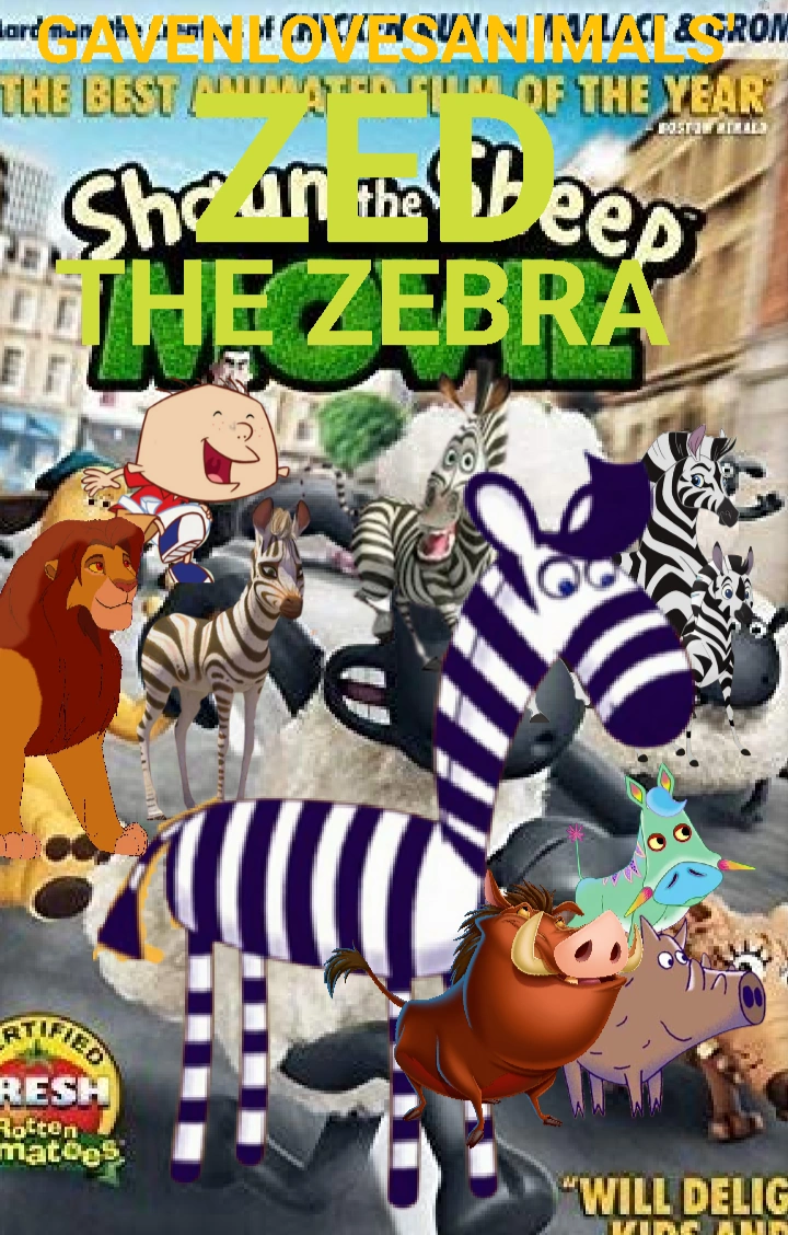 Zed the Zebra (Shaun the Sheep) | ScrathPad IV Wiki | Fandom