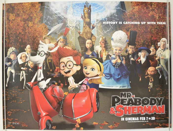 Mr. Peabody & Sherman (2014) | Screaming scenes Wiki | Fandom