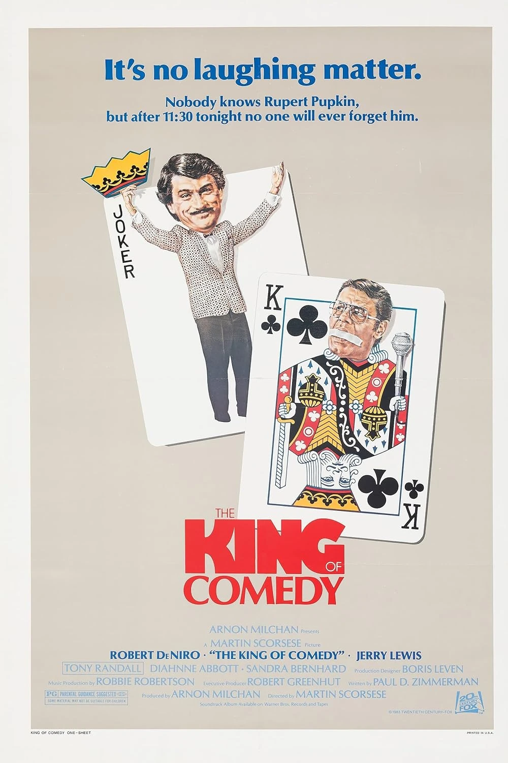 The King of Comedy | Screen Drafts Wiki | Fandom