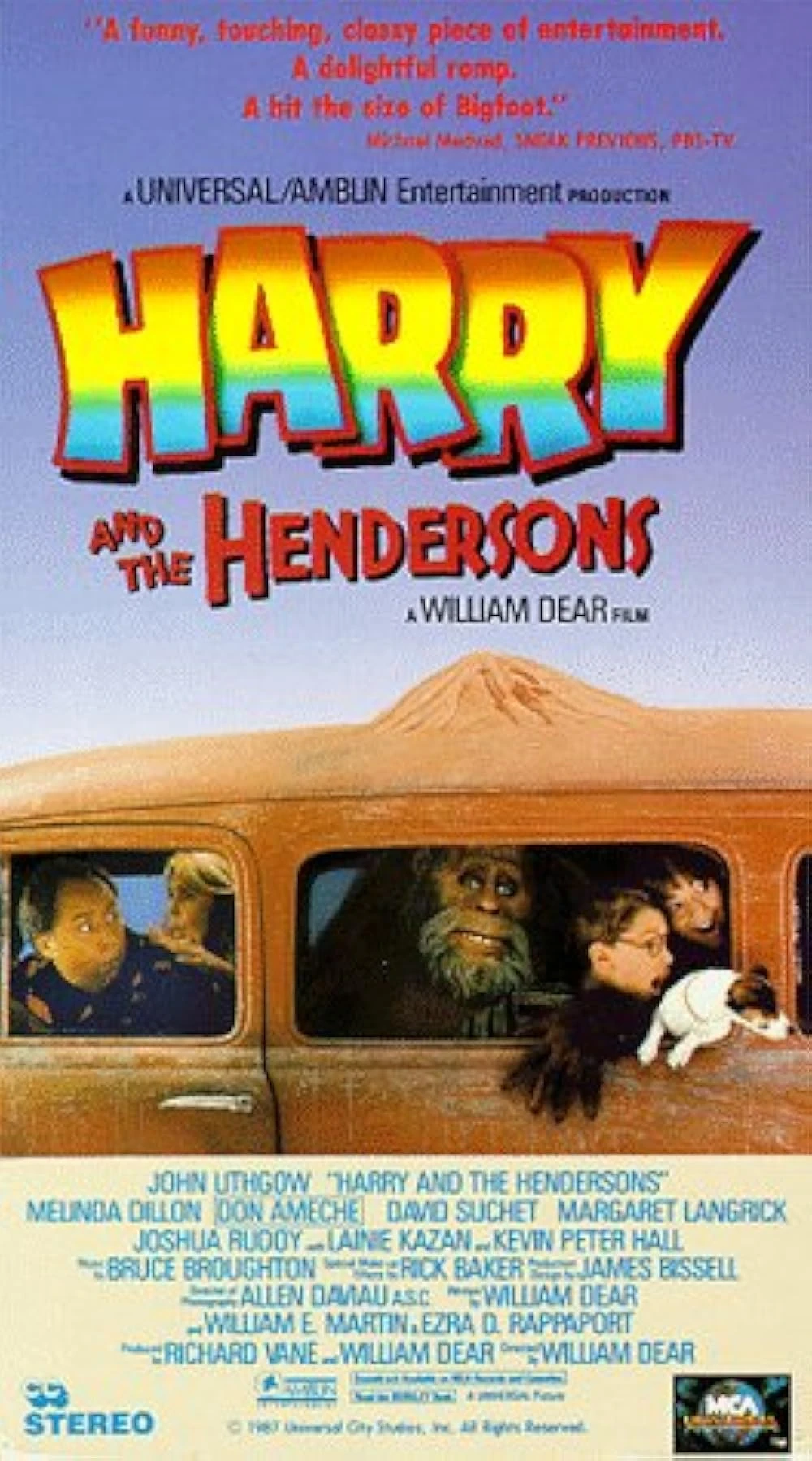 Harry and the Hendersons | Screen Drafts Wiki | Fandom