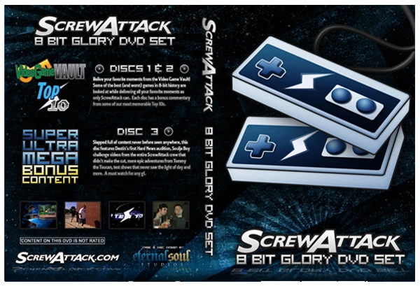 ScrewAttack DVD's | Screwattack Wiki | Fandom