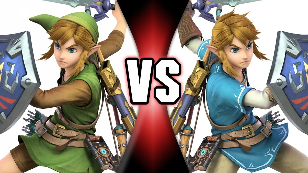 Green Link vs Blue Link | Screwattack Wiki | Fandom
