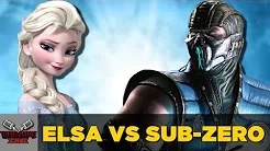 ELSA VS SUB-ZERO | Screwattack Wiki | Fandom