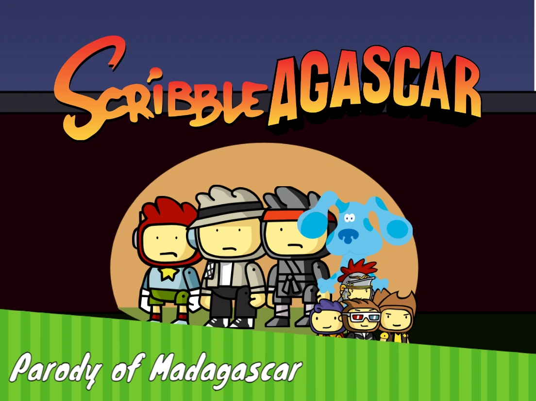 Scribbleagascar | Scribblenauts Parodies Wiki | Fandom