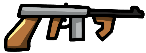 Tommy Gun | Scribblenauts Wiki | Fandom