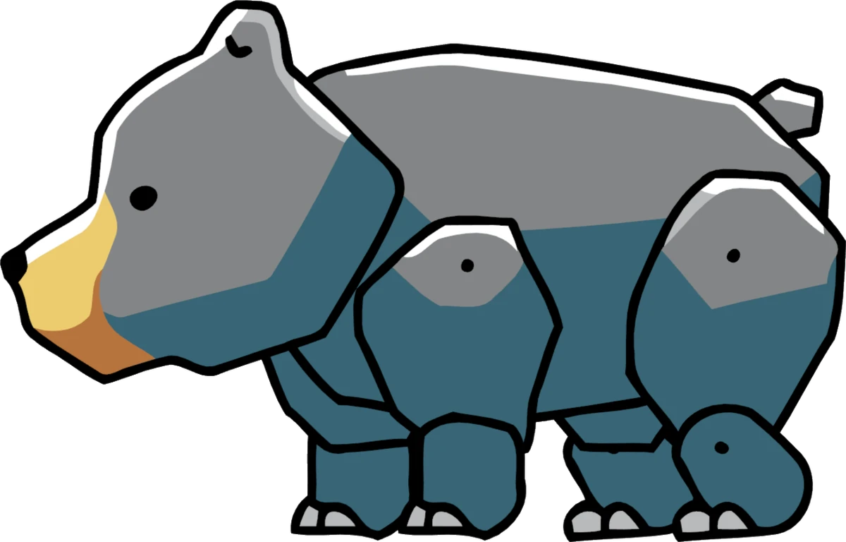 Black Bear | Scribblenauts Wiki | Fandom
