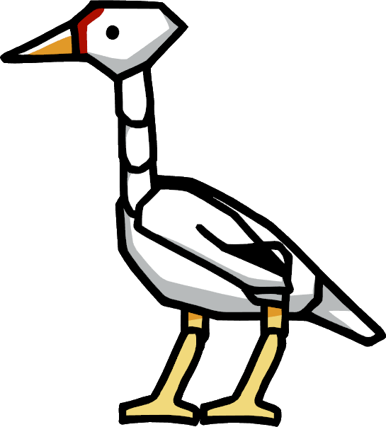 Crane (Bird) | Scribblenauts Wiki | Fandom