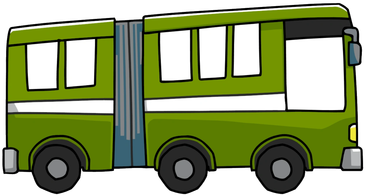 Green Bus Clipart