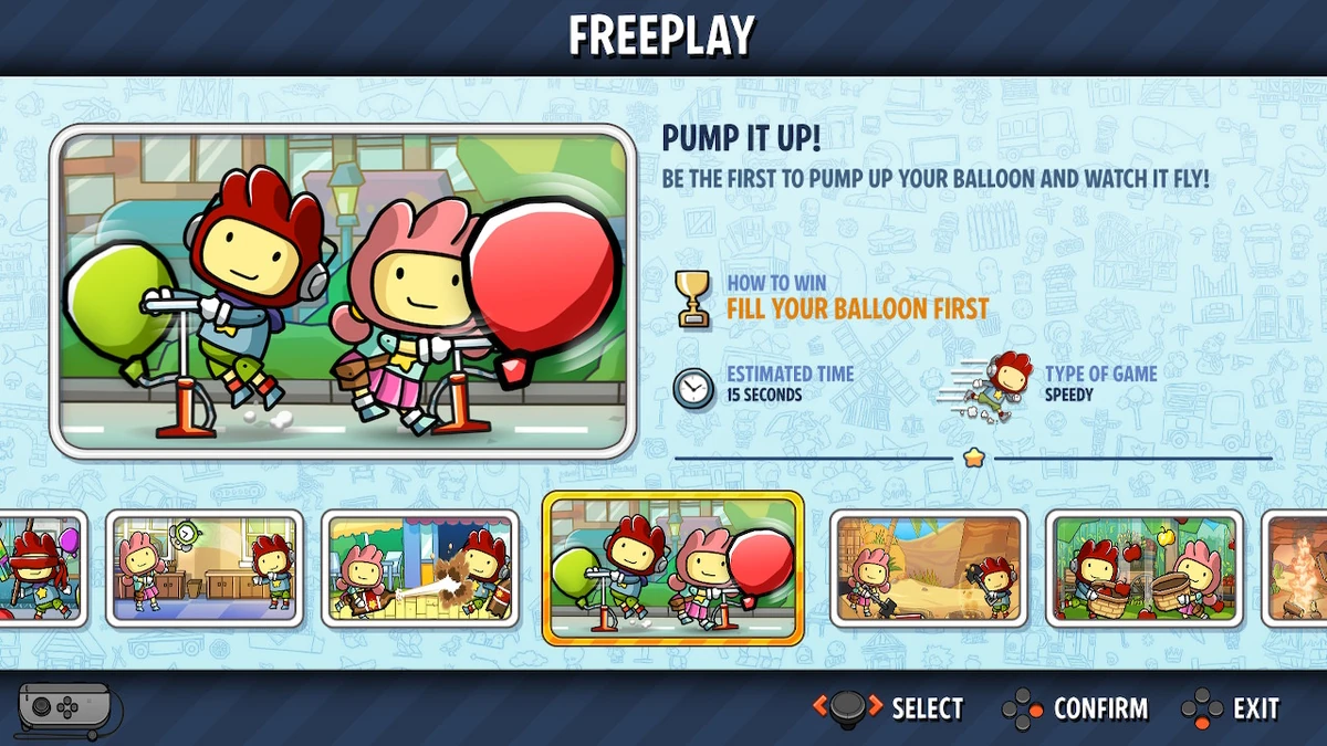 Pump It Up! | Scribblenauts Wiki | Fandom