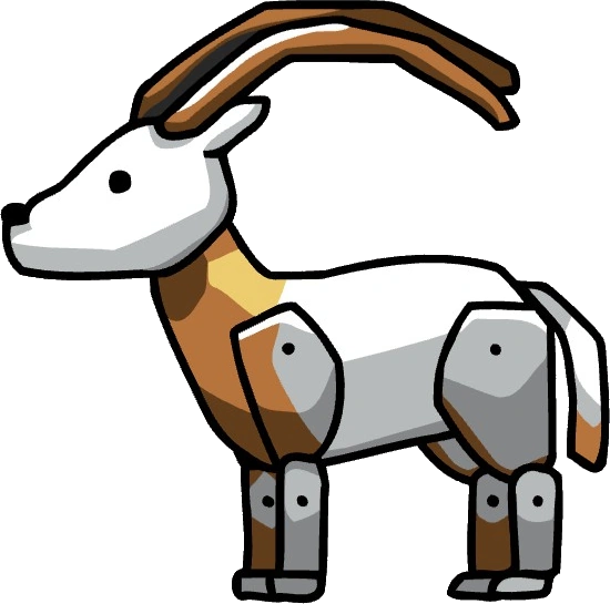 Scimitar Horned Oryx | Scribblenauts Wiki | Fandom