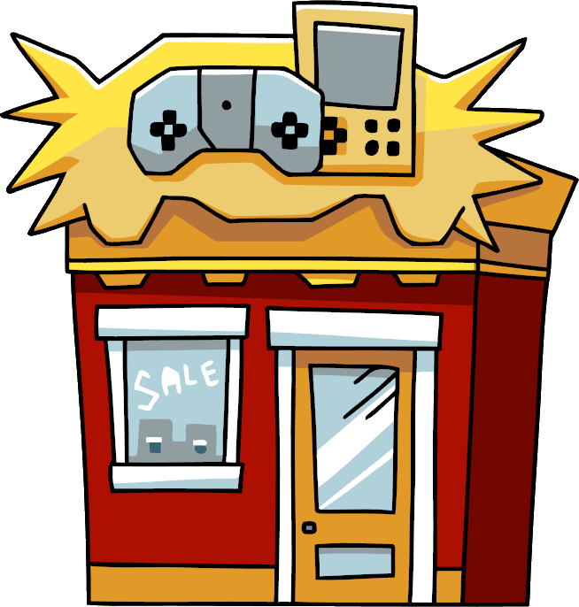 Video Game Store | Scribblenauts Wiki | Fandom