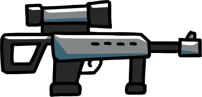 Sniper Rifle | Scribblenauts Wiki | Fandom