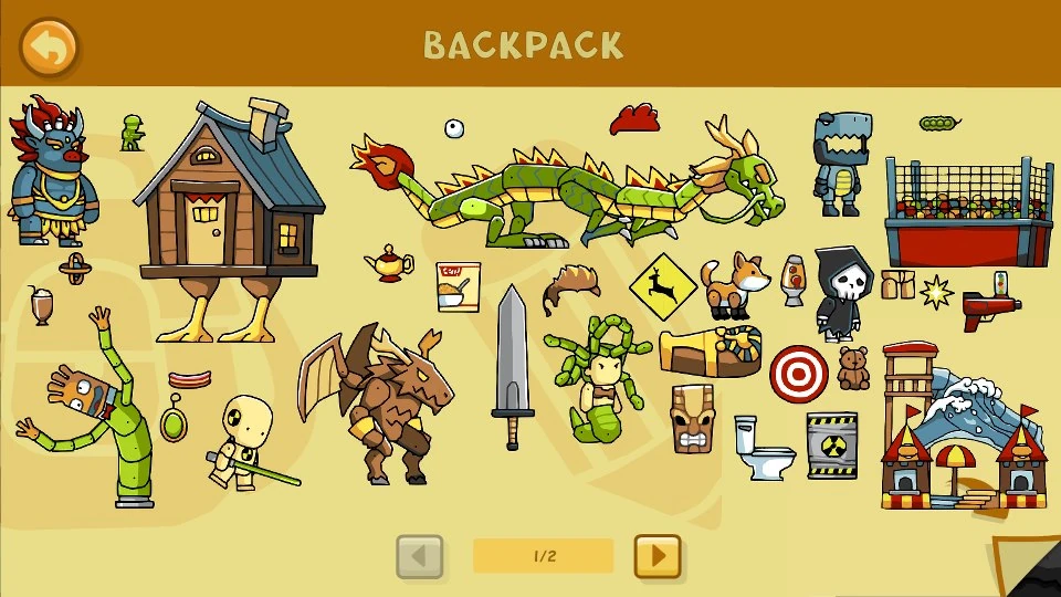 Magic Backpack | Scribblenauts Wiki | Fandom