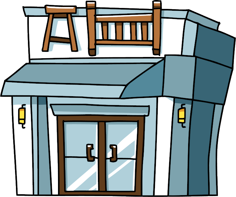 Transparent furniture store store