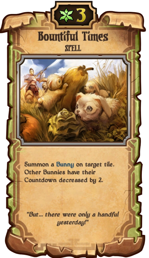 Bountiful Times | Scrolls Wiki | Fandom