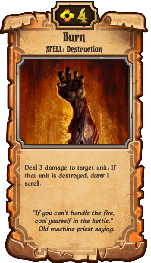 Burn | Scrolls Wiki | Fandom
